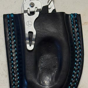 Custom Leather Shear Holster, Leatherman Raptor Shear Sheath, EMT ...