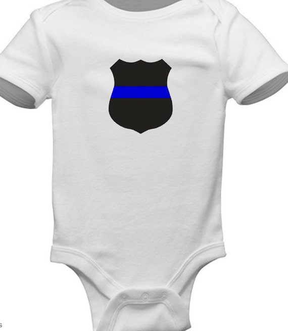 Items similar to Thin Blue Line Onesie on Etsy