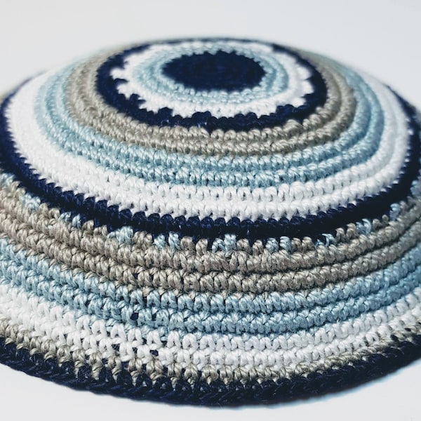 Kippah Men Crochet Pattern - Etsy