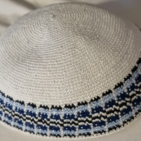 Kippah Men Crochet Pattern - Etsy