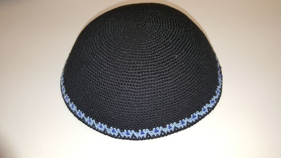 Kippah 20cm Yamulke for Wedding Jewish Kipa Hand Knit Yamakah | Etsy