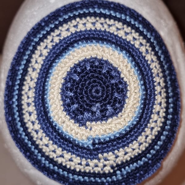 Kippah Men Crochet Pattern - Etsy