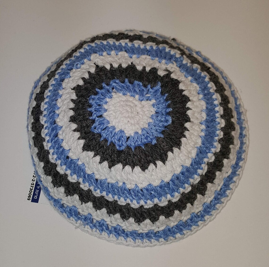 Crochet Kippah Style Jewish Kipa Hand Knit Yamaka Kippot 16 | Etsy