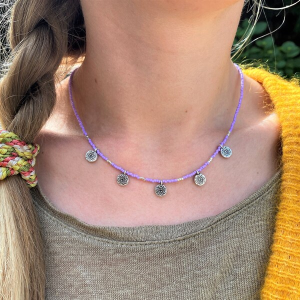 Bohemian Necklace - Etsy