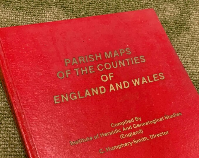 Vintage Parish Maps of the Counties of England and Wales Hardcover Book ...