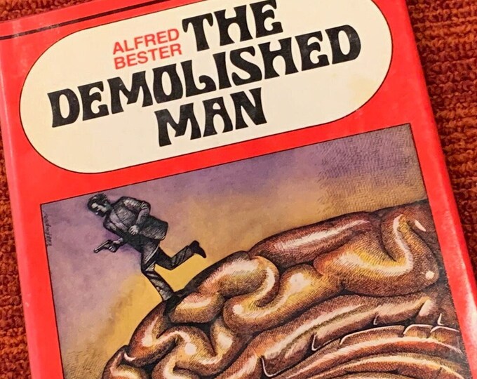Vintage the Demolished Man by Alfred Bester 1953 Book Club Edition Mid ...