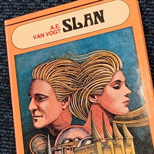 Vintage SLAN by A.E. Van Vogt 1968 Book Club Edition Mid Century ...