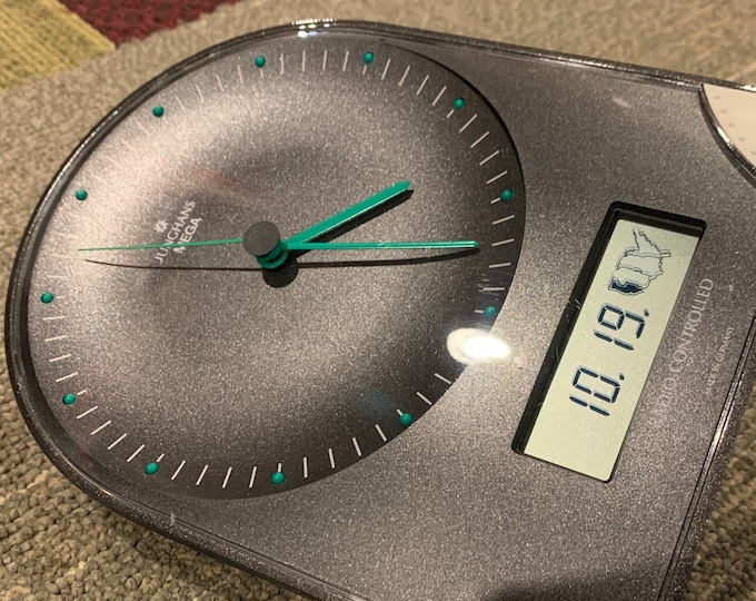 Vintage Junghans Mega Radio Controlled Clock Made in Germany - Etsy