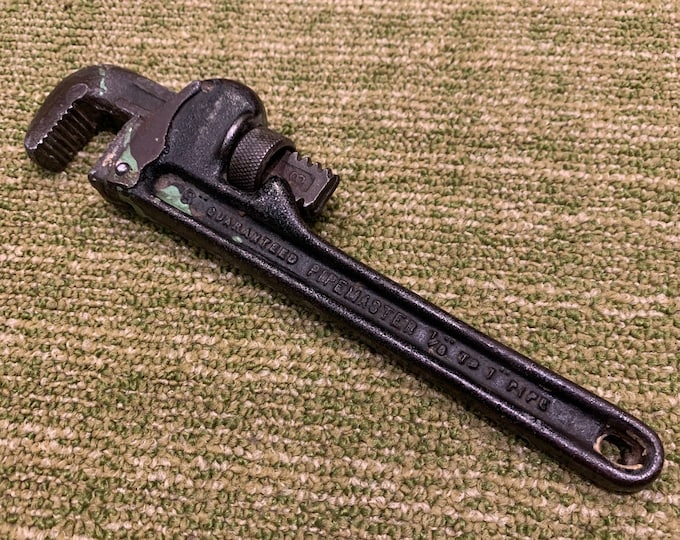 Vintage the Erie Tool Works Pipemaster Pipe Wrench 8 Inch - Etsy