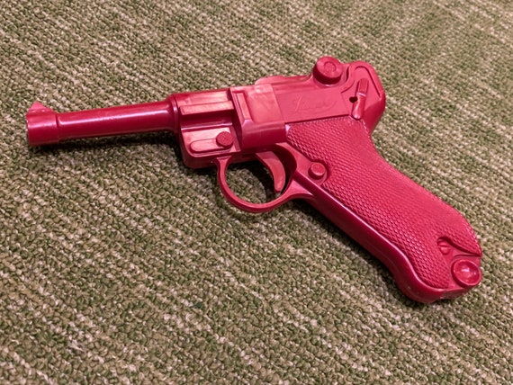 Vintage Red LUGER Toy Pistol by Park Plastics Linden NJ USA | Etsy