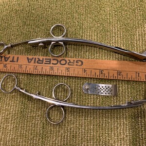 Two Vintage Haslam Miller Storz Tonsil Guillotines Medical Surgical ...