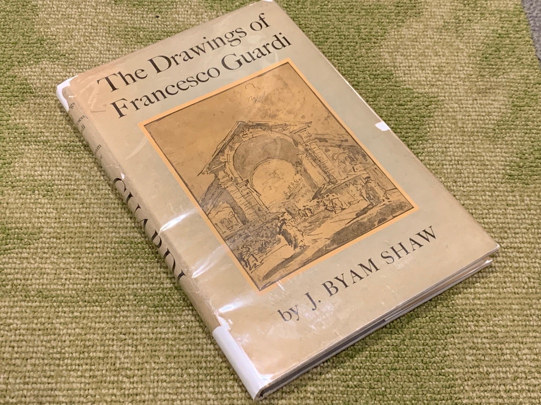 Vintage the Drawings of Francesco Guardi Hardcover Book 1949 - Etsy