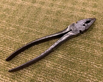 Vintage Lineman Pliers - Etsy
