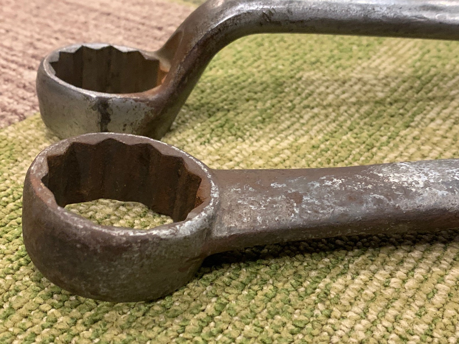 Vintage Williams Superrench Wrenches Large Box End Hand Tools Forged in ...