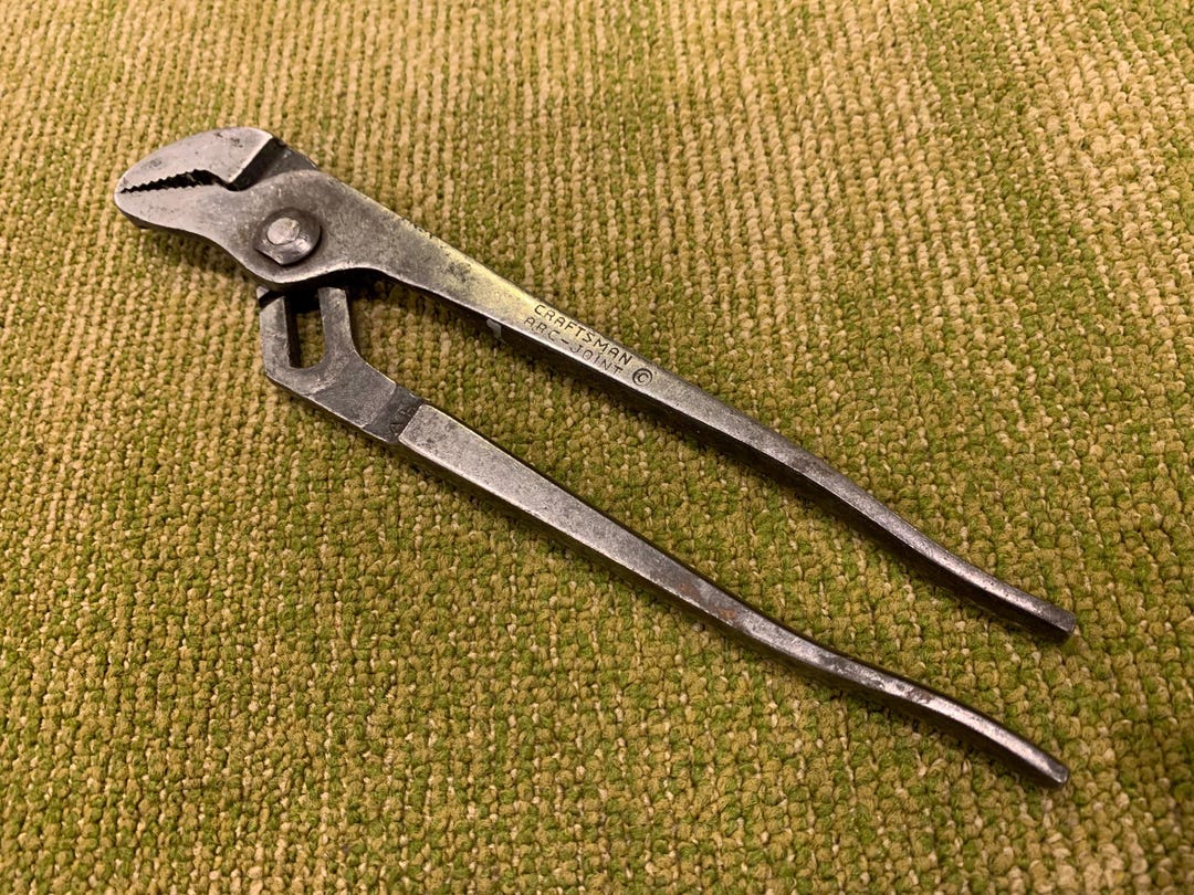 Vintage Craftsman Arc Joint Pliers 1950s USA Made Hand Tools Slip Joint ...