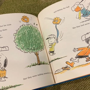 Vintage Charlie Brown's All-stars Hardcover Book 1966 First Edition by ...