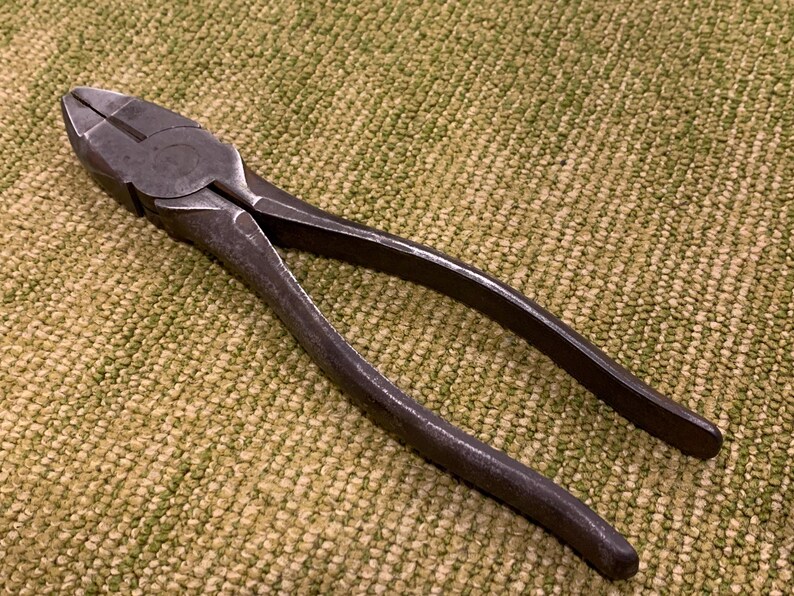 Vintage Linesman Diagonal Pliers 8.5 Inch USA Lineman Tools - Etsy