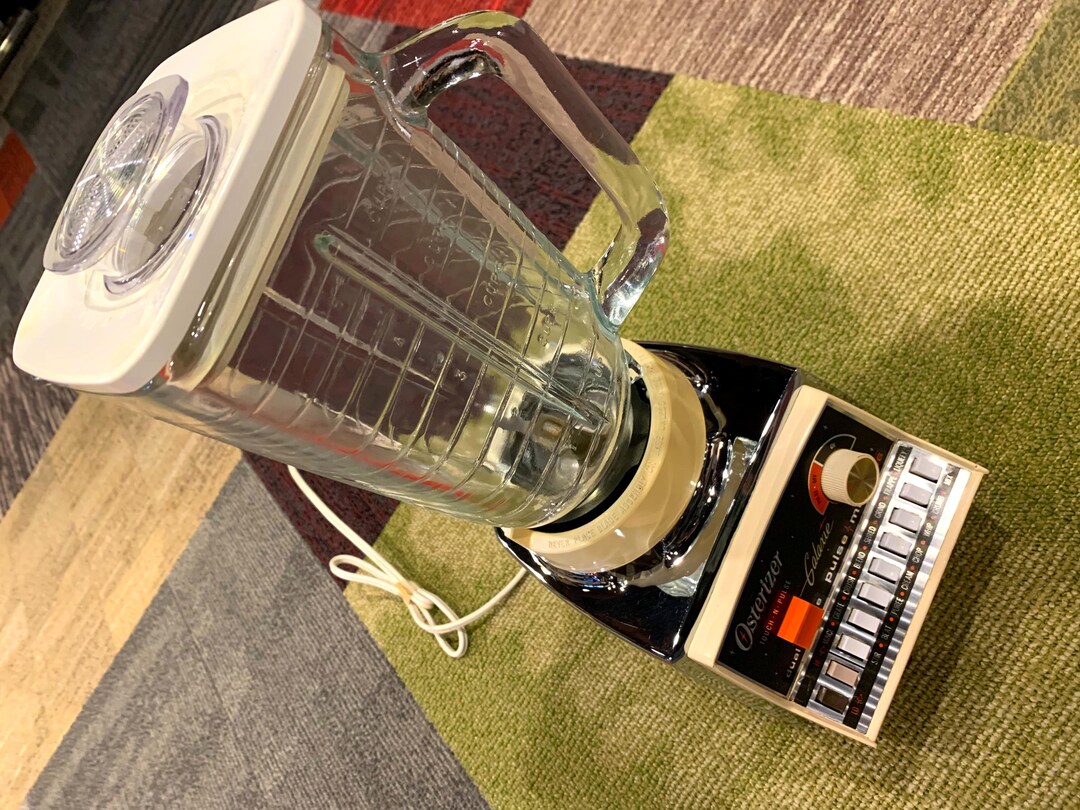 Vintage Osterizer Galaxie Dual Range Pulse Matic 16 Blender With Glass ...