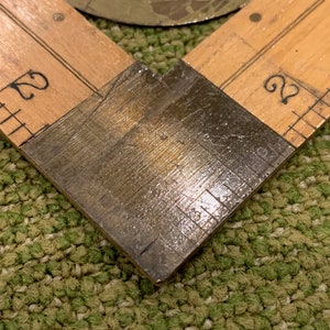 Vintage Lufkin No. 0132 Tailors Dressmakers Ruler Made in USA Wood ...