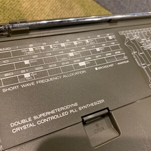 Vintage Radio Panasonic RF-3100 FM MW 31 Band Receiver Double ...