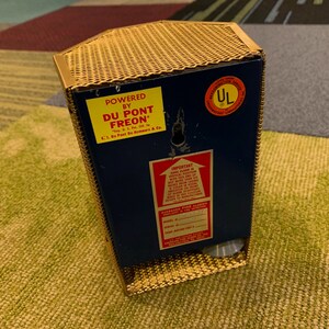 Mid Century Evergard Fire Alarm Model SPL-15V Powered by Dupont MCM ...