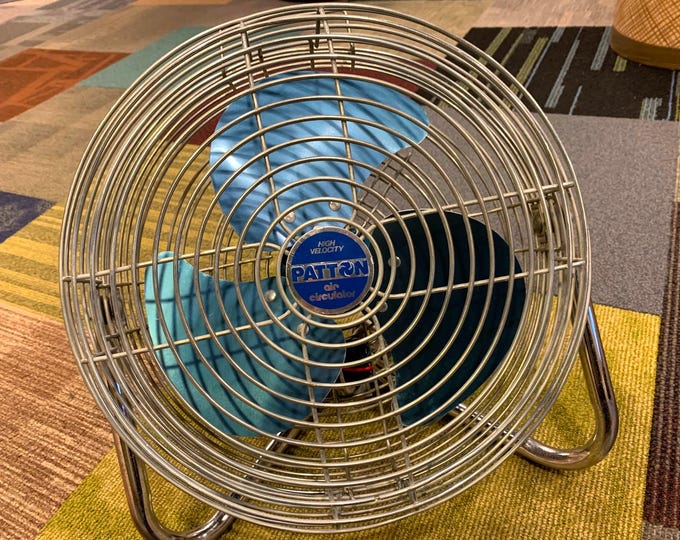 Vintage Patton 14" Industrial High Velocity Electric Fan Air Circulator ...