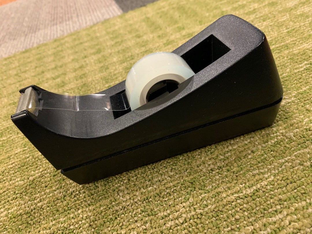 1970s Scotch 3M C-38 Black Tape Dispenser Weighted Desk Dispenser - Etsy