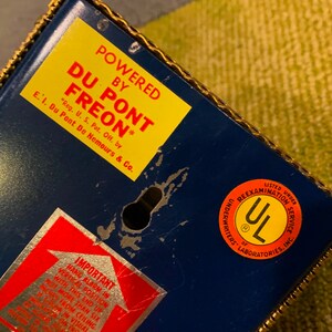 Mid Century Evergard Fire Alarm Model SPL-15V Powered by Dupont MCM ...