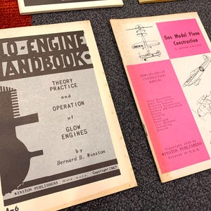 Vintage Model Airplane Book Collection Radio Control Models Jets ...