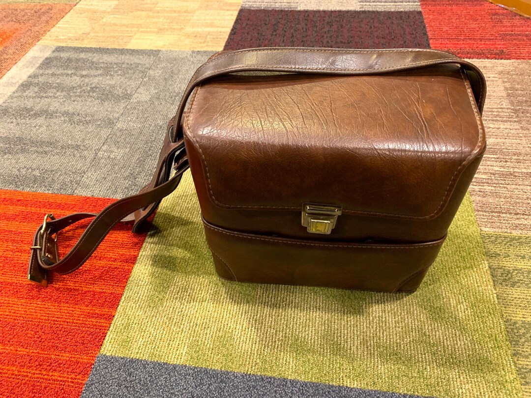 Mid Century Diamond Model EL-77 Leatherette Camera Case Made in USA ...