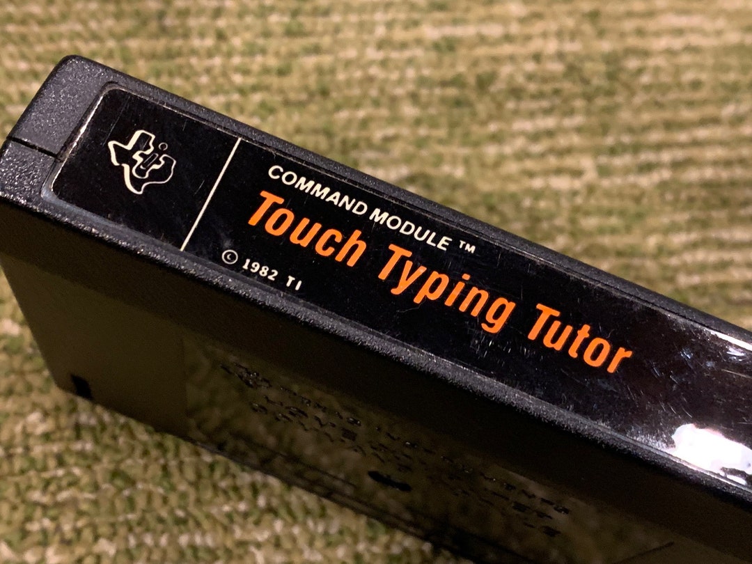 Vintage Texas Instruments Home Computer Command Module Touch Typing ...