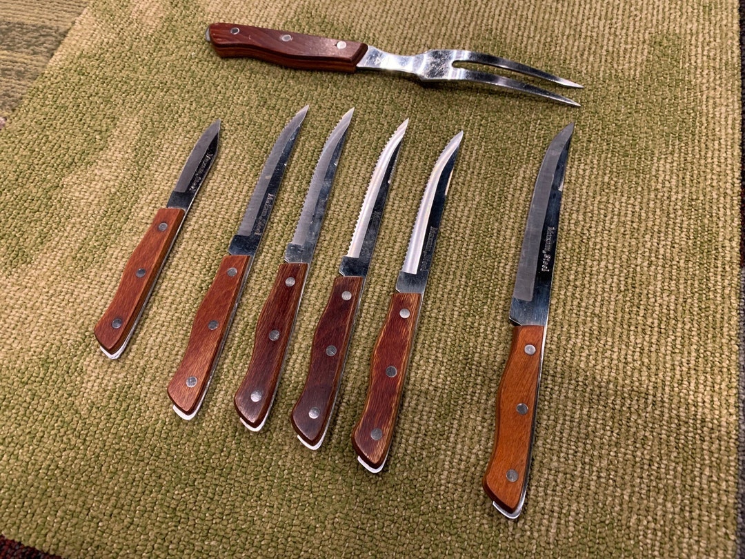 Mid Century Maxam Steel Flatware Stainless Steel Made in Japan Steak ...