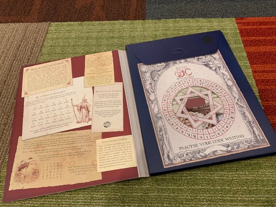 Role Playing Games Games & Puzzles Wizardology Code-Writing Kit New Old ...
