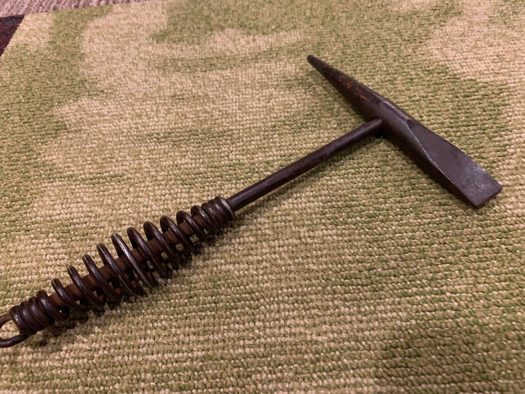 Vintage Atlas Detroit Tomahawk Welders Hammer Chipper Spring Handle ...