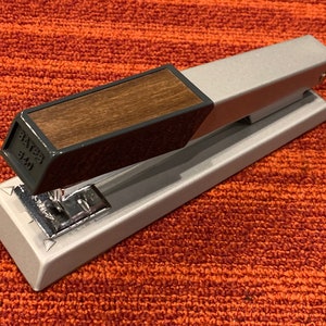 Vintage Bates 640 Stapler Late 1960s Office Stapler New Jersey USA Faux ...