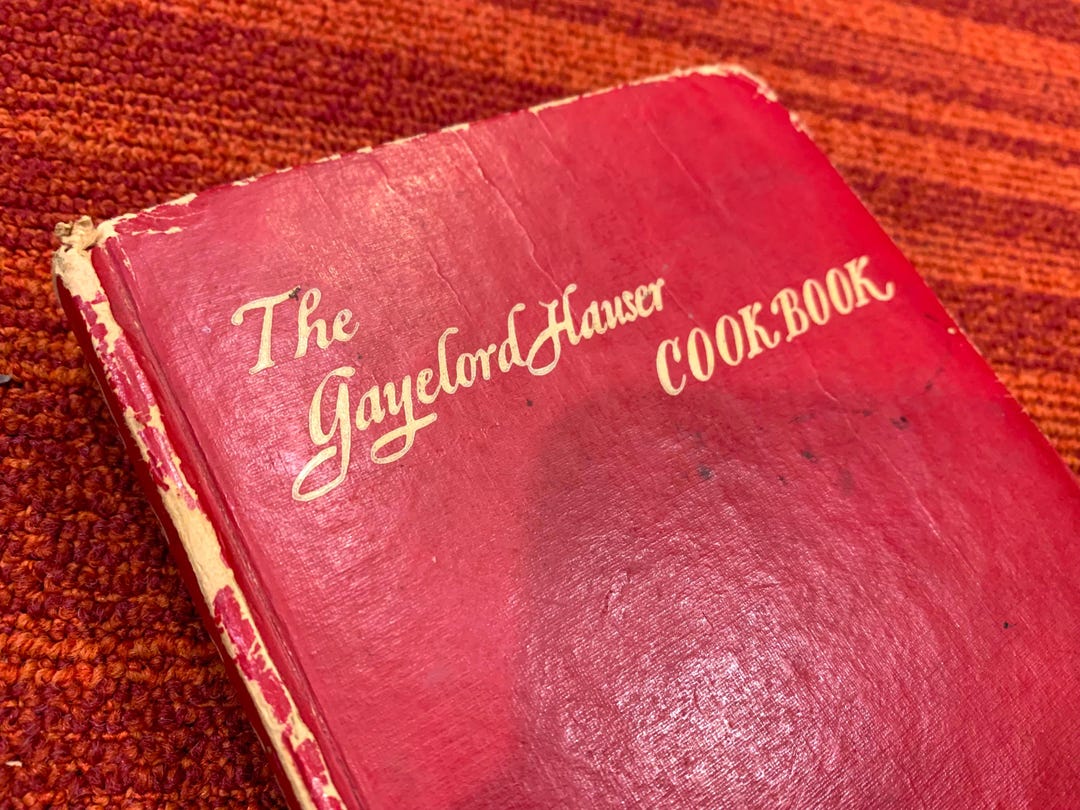 Vintage the Gayelord Hauser Cookbook Hardcover Book 1946 First Edition ...