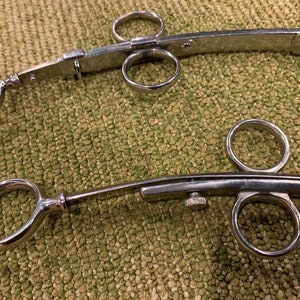 Two Vintage Haslam Miller Storz Tonsil Guillotines Medical Surgical ...