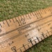 Vintage Lufkin No. 0132 Tailors Dressmakers Ruler Made in USA Wood ...