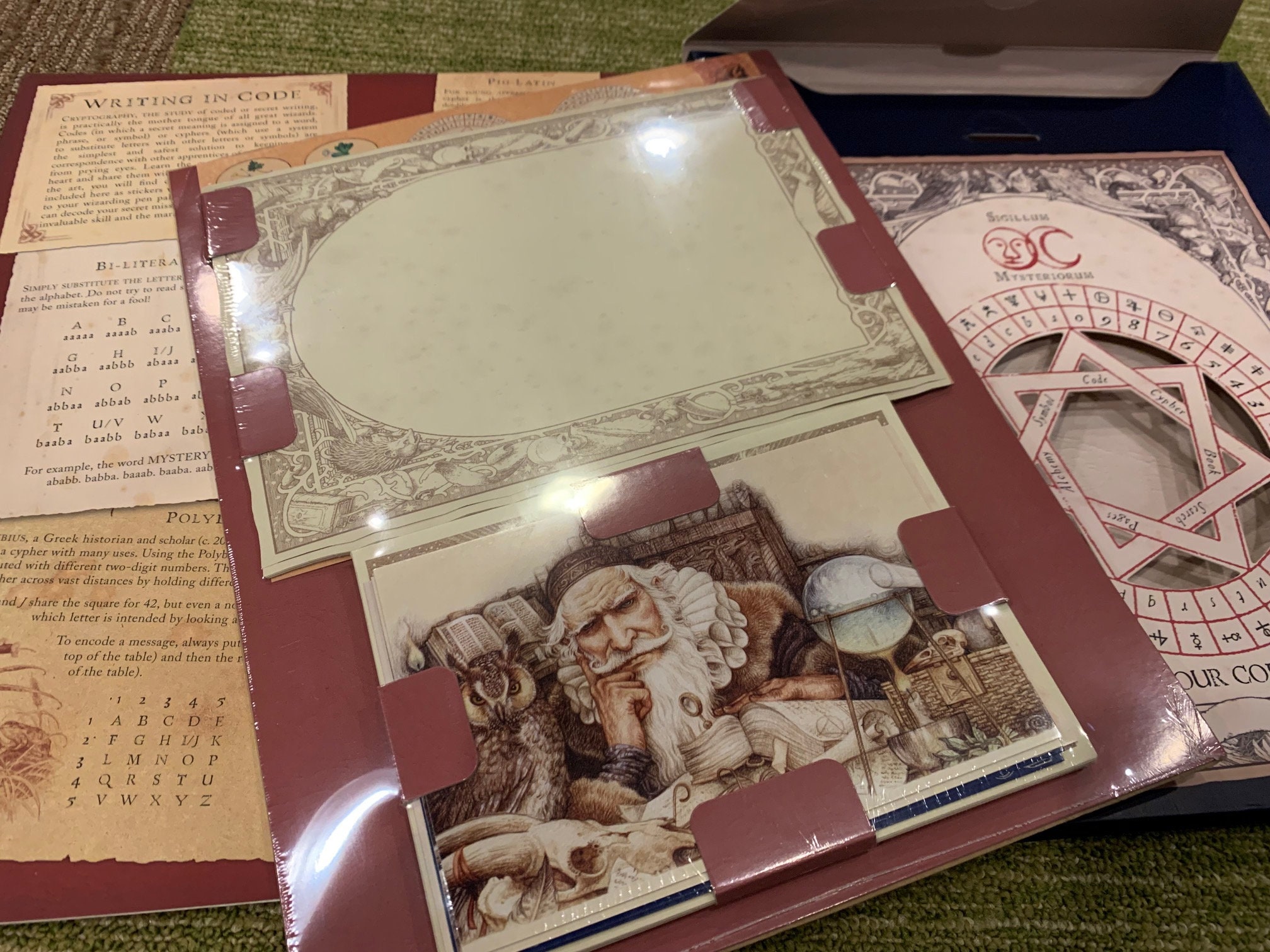 Role Playing Games Games & Puzzles Wizardology Code-Writing Kit New Old ...