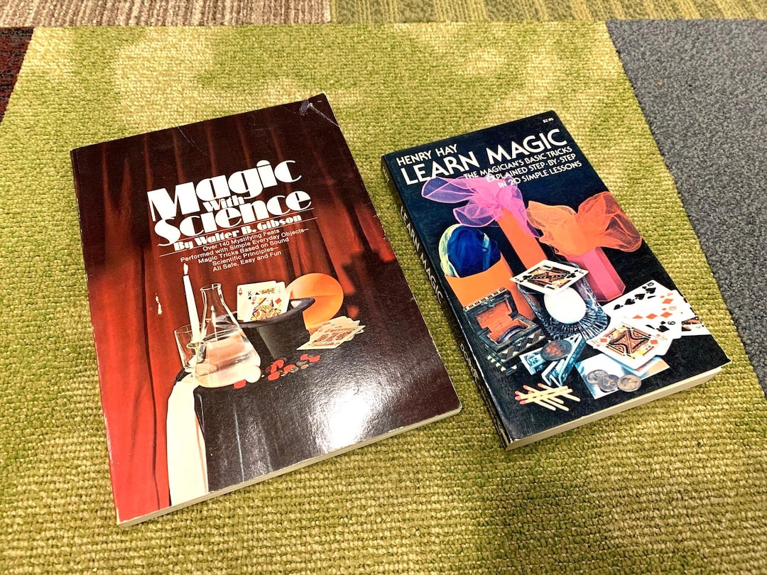 Vintage Magic Books Magic With Science by Walter Gibson and Learn Magic ...