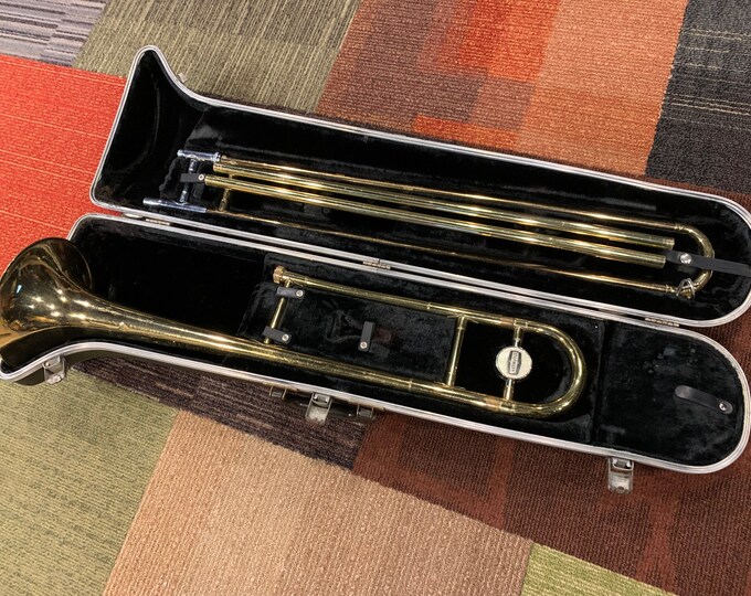 Vintage Selmer Bundy Trombone USA With Case Vincent Bach - Etsy