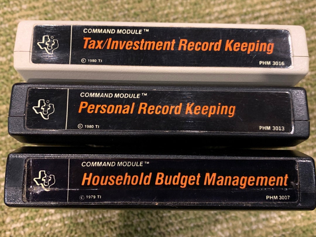Vintage Texas Instruments Home Computer Command Module Investment ...
