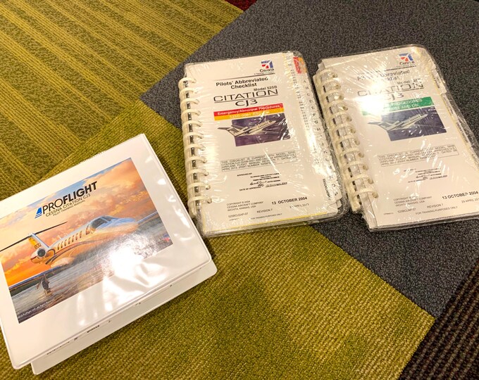 Cessna Citation CJ3 Model 525B Pilots' Checklist Normal Procedures ...