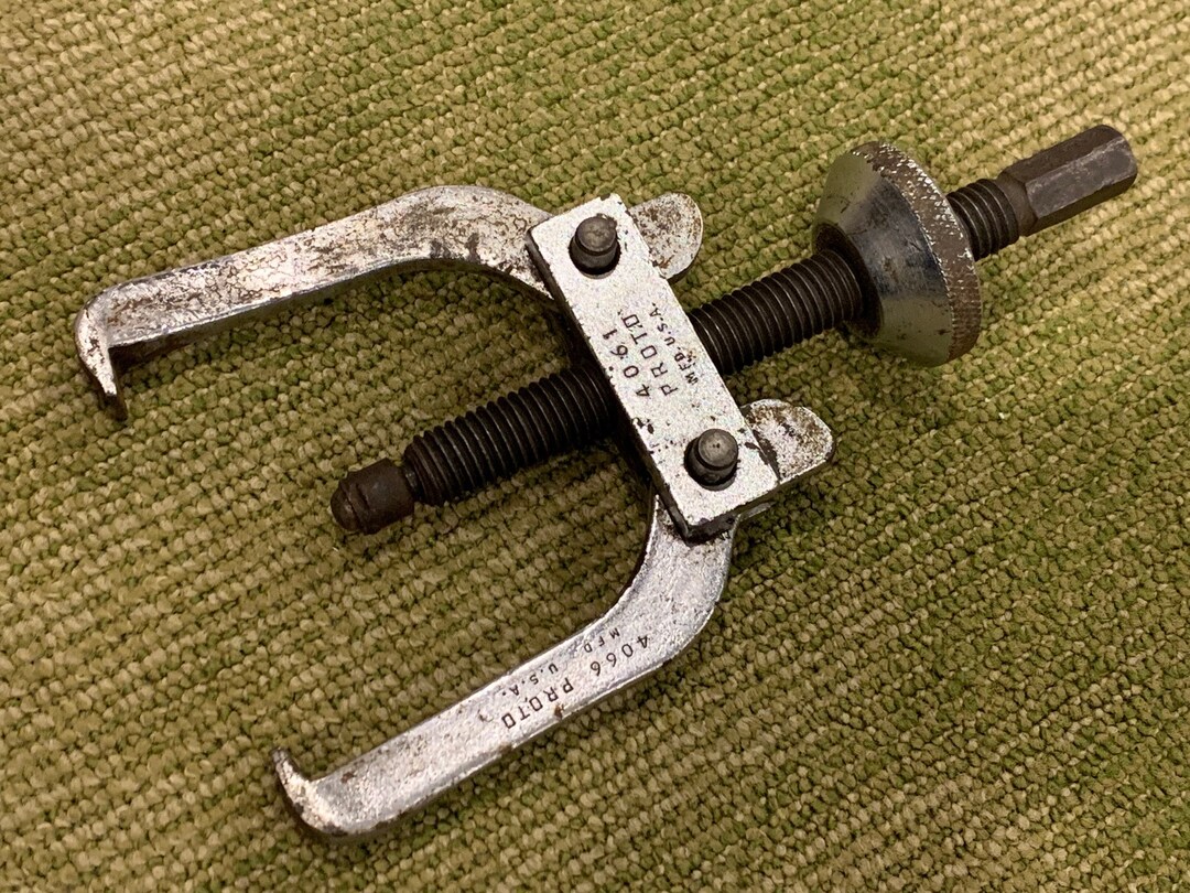 Vintage PROTO Tools Small Gear Bearing Puller 4061 2 Jaw 4066 USA Made ...