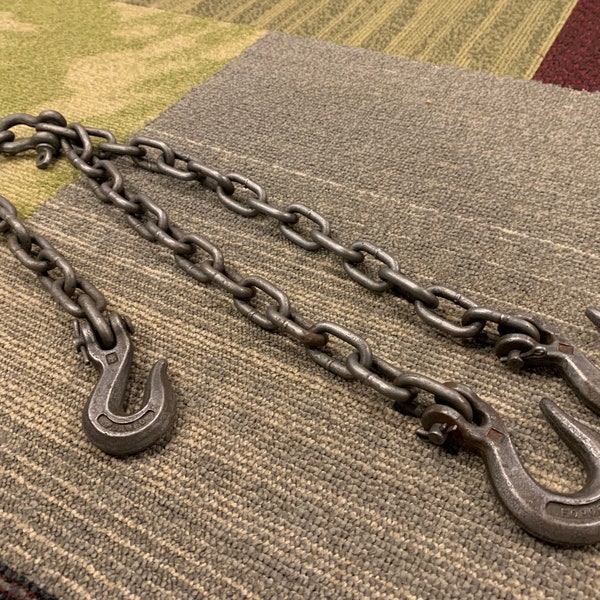 Antique Farm Chains - Etsy