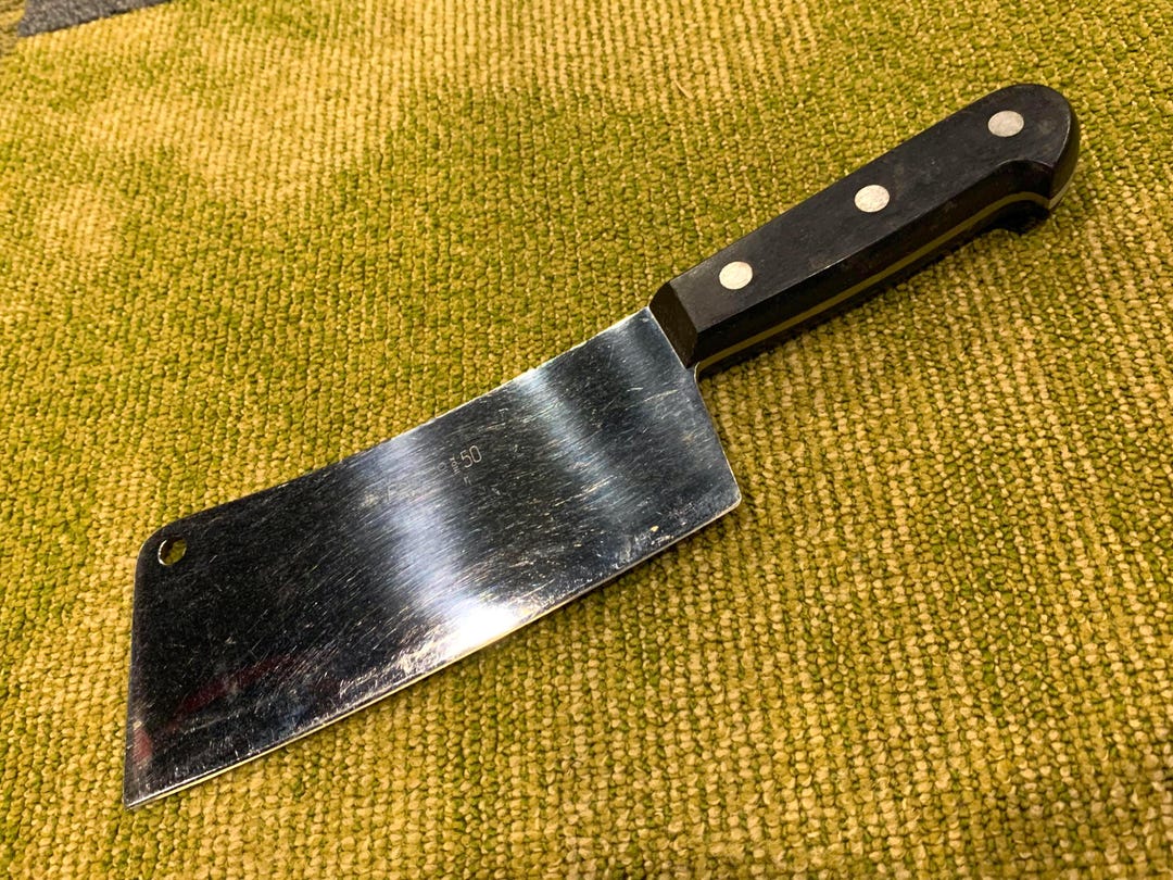 Vintage Rowoco Inox 50 Meat Butcher Cleaver Made in France - Etsy