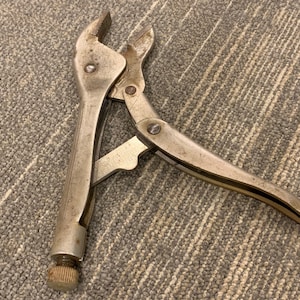 Vintage Craftsman Vise Grip Lever Jaw Wrench PAT. APL'D for USA - Etsy