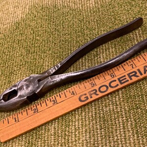 Vintage Linesman Diagonal Pliers 8.5 Inch USA Lineman Tools - Etsy