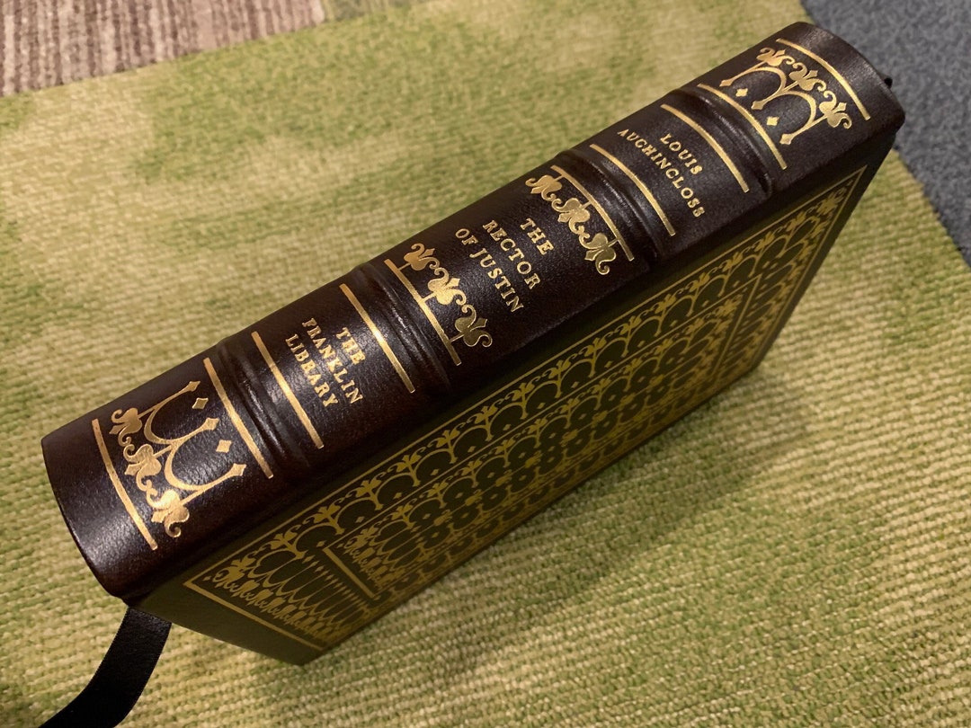 Vintage the Rector of Justin by Louis Auchincloss 1977 Franklin Library ...