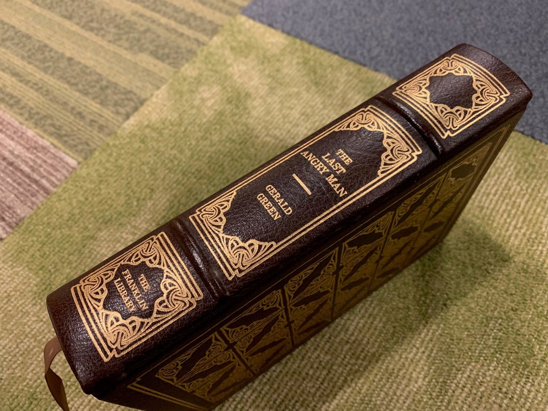 Vintage the Angry Man by Gerald Green 1978 Franklin Library Signed ...